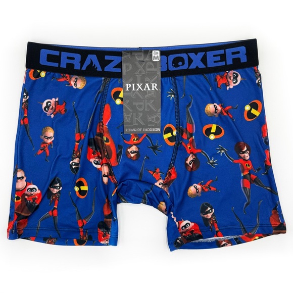Disney | Underwear & Socks | Disney Pixar The Incredibles Craxy Boxer ...